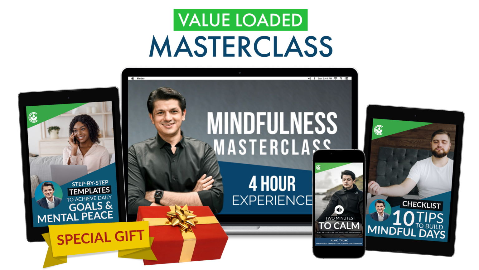 By Alok Taunk – 4 Hour Live Mindfulness Masterclass By Alok Taunk
